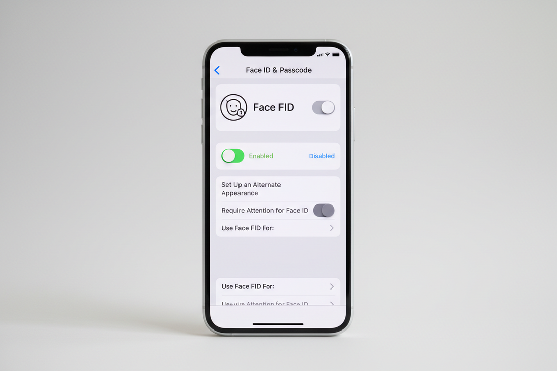 HOW2 IOS HOW2 DISABLE OR ENABLE YOUR FACE ID – AOP3D tech